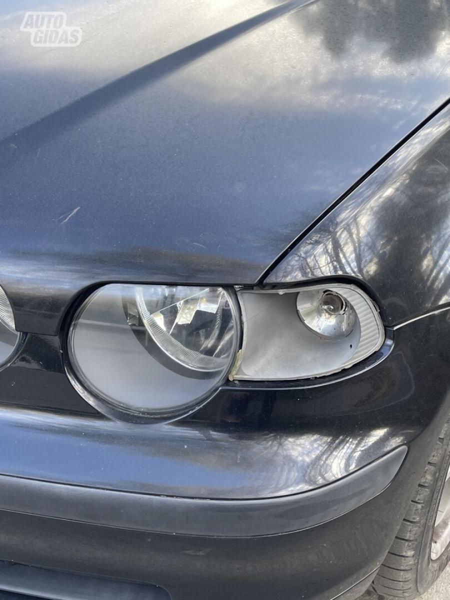 Black BMW 316 2003 in Vilnius, with an engine capacity of 1.80 L and mileage of 224 thousand km for 880 €, photo 10 on AUTOMOTO.COM.LV