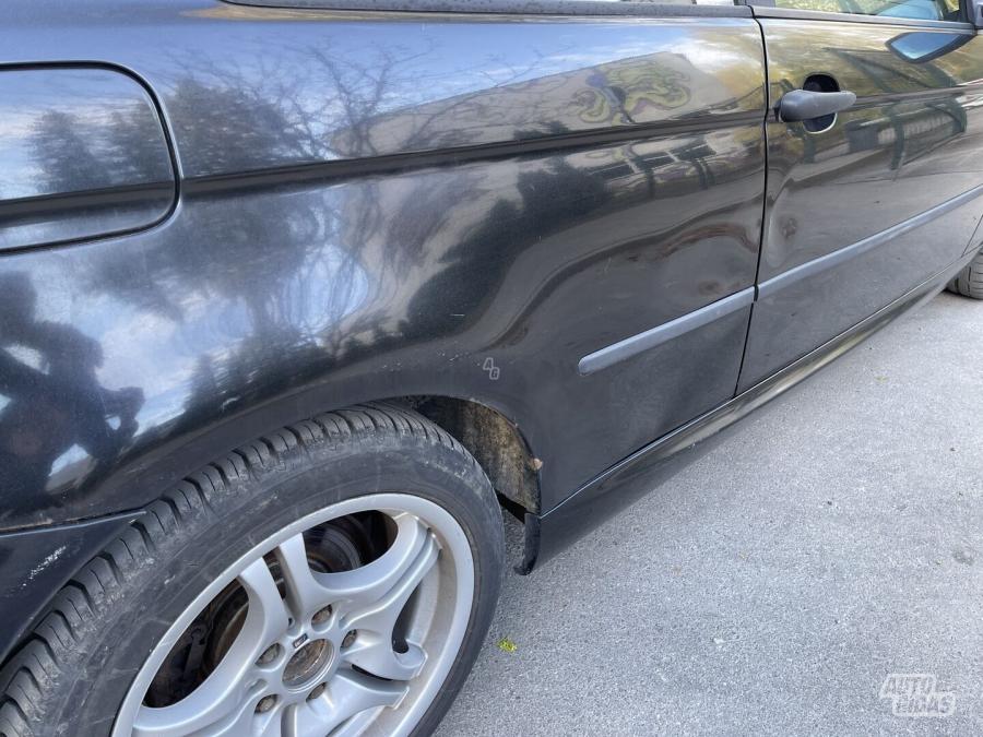 Black BMW 316 2003 in Vilnius, with an engine capacity of 1.80 L and mileage of 224 thousand km for 880 €, photo 13 on AUTOMOTO.COM.LV