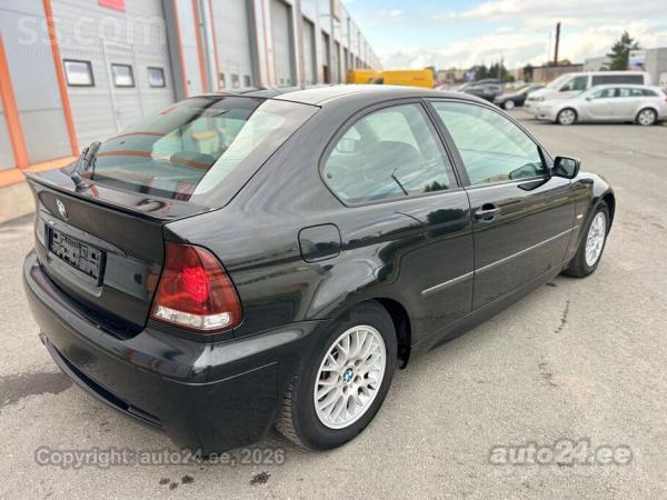Black BMW 316 2003 in Tallinn, with an engine capacity of 1.80 L and mileage of 180 thousand km for 2100 €, photo 6 on AUTOMOTO.COM.LV