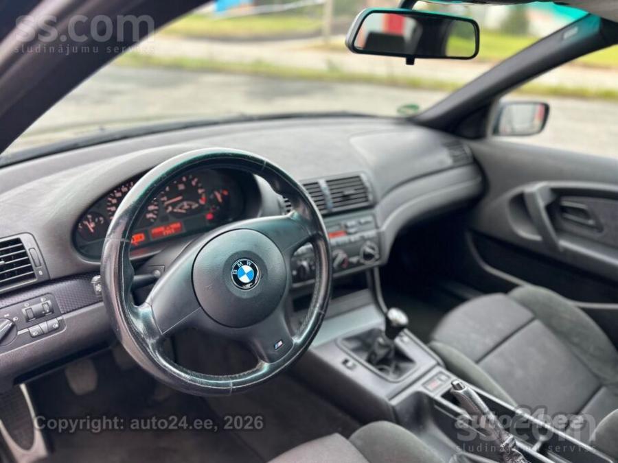 Black BMW 316 2003 in Tallinn, with an engine capacity of 1.80 L and mileage of 180 thousand km for 2100 €, photo 11 on AUTOMOTO.COM.LV