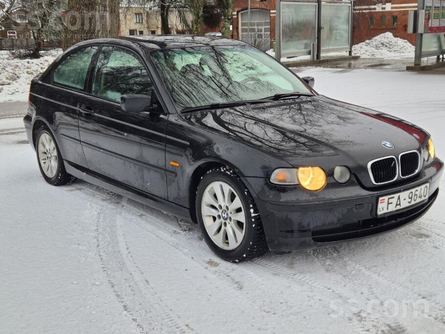 Melns BMW 316 2004 Liepāja, ar dzinēja tilpumu 1.80 L un nobraukumu 312 tūkst. km par 1650 €, foto 1 vietnē AUTOMOTO.COM.LV
