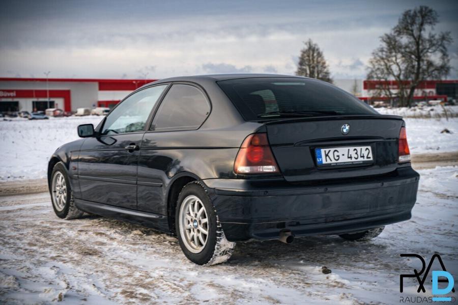 Black BMW 316 2004 in Riga, with an engine capacity of 1.80 L and mileage of 253 thousand km for 1990 €, photo 2 on AUTOMOTO.COM.LV