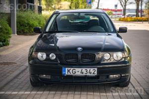 Black BMW 316 2004 in Riga, with an engine capacity of 1.80 L and mileage of 0 thousand km for 1990 €, photo 3 on AUTOMOTO.COM.LV