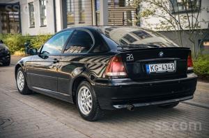 Black BMW 316 2004 in Riga, with an engine capacity of 1.80 L and mileage of 0 thousand km for 1990 €, photo 7 on AUTOMOTO.COM.LV
