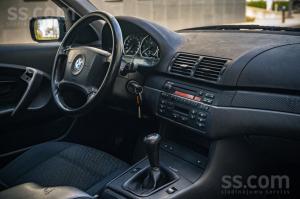 Black BMW 316 2004 in Riga, with an engine capacity of 1.80 L and mileage of 0 thousand km for 1990 €, photo 8 on AUTOMOTO.COM.LV
