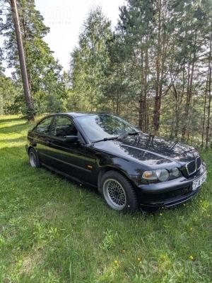 Black BMW 316 2004 in Riga, with an engine capacity of 2.50 L and mileage of 218 thousand km for 3200 €, photo  on AUTOMOTO.COM.LV