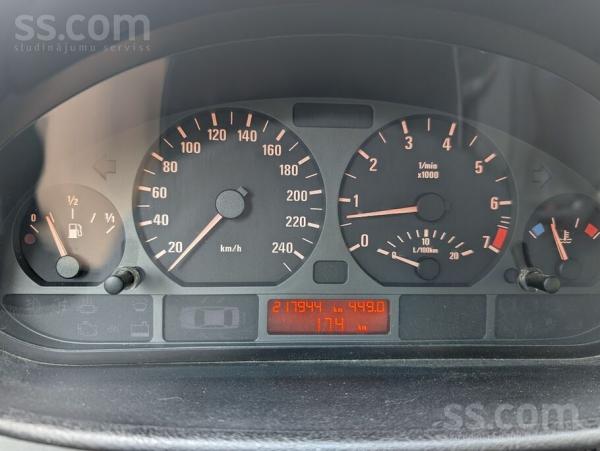 Melns BMW 316 2004 Rīga, ar dzinēja tilpumu 2.50 L un nobraukumu 218 tūkst. km par 3200 €, foto 7 vietnē AUTOMOTO.COM.LV