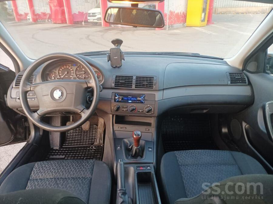 Melns BMW 316 2005 Rīga, ar dzinēja tilpumu 1.80 L un nobraukumu 195 tūkst. km par 1600 €, foto 8 vietnē AUTOMOTO.COM.LV
