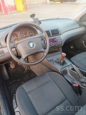 Melns BMW 316 2005 Rīga, ar dzinēja tilpumu 1.80 L un nobraukumu 195 tūkst. km par 1600 €, foto 11 vietnē AUTOMOTO.COM.LV