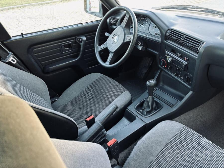 Черный БМВ 316 1990 в Таллин, объемом двигателя 1.60 л и пробегом 209 тыс. км за 5980 €, фото 7 на AUTOMOTO.COM.LV