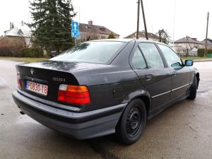 Melns BMW 316 1992 Marijampole, ar dzinēja tilpumu 1.60 L un nobraukumu 273 tūkst. km par 1849 €, foto 4 vietnē AUTOMOTO.COM.LV