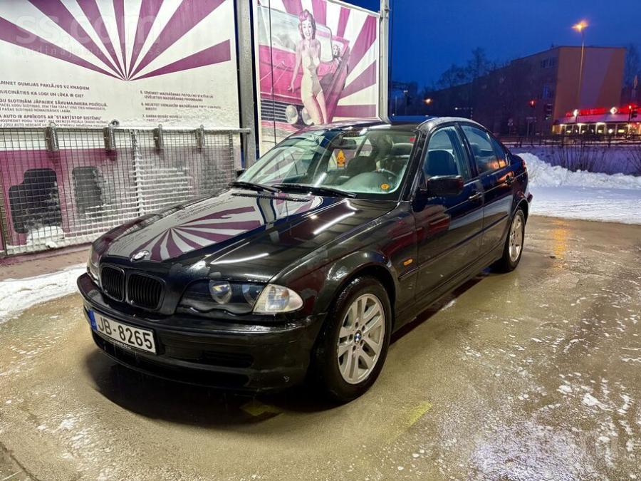 Melns BMW 316 2000 Rīga, ar dzinēja tilpumu 1.90 L un nobraukumu 0 tūkst. km par 1450 €, foto 2 vietnē AUTOMOTO.COM.LV
