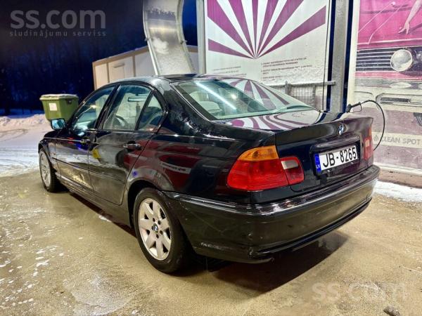 Black BMW 316 2000 in Riga, with an engine capacity of 1.90 L and mileage of 0 thousand km for 1450 €, photo 4 on AUTOMOTO.COM.LV