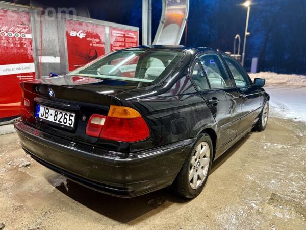 Black BMW 316 2000 in Riga, with an engine capacity of 1.90 L and mileage of 0 thousand km for 1450 €, photo 5 on AUTOMOTO.COM.LV