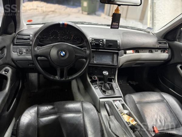 Black BMW 316 2000 in Riga, with an engine capacity of 1.90 L and mileage of 0 thousand km for 1450 €, photo 7 on AUTOMOTO.COM.LV
