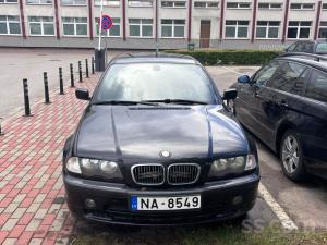 Черный БМВ 316 2000 в Рига, объемом двигателя 1.90 л и пробегом 320 тыс. км за 1100 €, фото  на AUTOMOTO.COM.LV