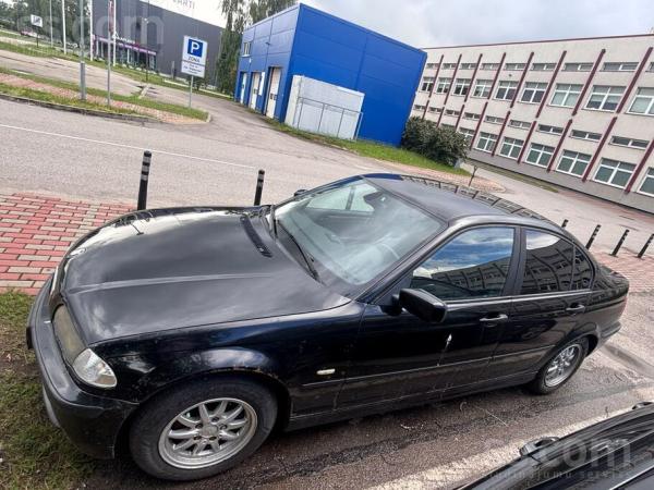 Melns BMW 316 2000 Rīga, ar dzinēja tilpumu 1.90 L un nobraukumu 320 tūkst. km par 1100 €, foto 3 vietnē AUTOMOTO.COM.LV