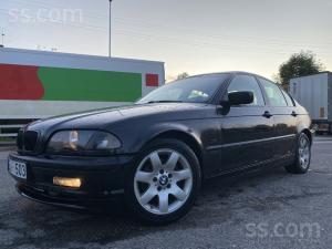 Black BMW 316 2001 in Jekabpils, with an engine capacity of 1.90 L and mileage of 239 thousand km for 1350 €, photo 2 on AUTOMOTO.COM.LV