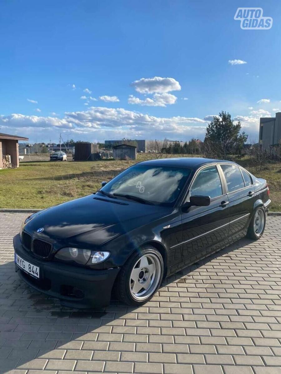 Black BMW 316 2003 in Moletai, with an engine capacity of 1.80 L and mileage of 213 thousand km for 1650 €, photo 1 on AUTOMOTO.COM.LV