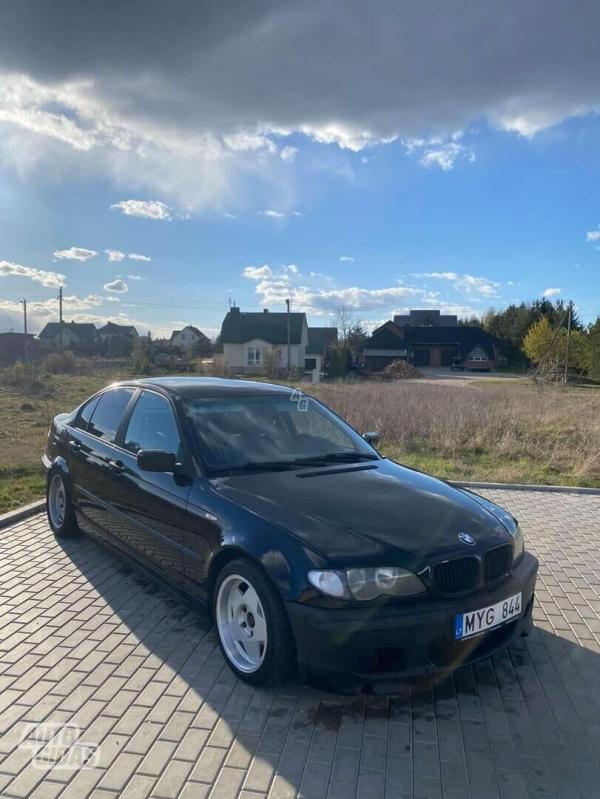 Black BMW 316 2003 in Moletai, with an engine capacity of 1.80 L and mileage of 213 thousand km for 1650 €, photo 2 on AUTOMOTO.COM.LV
