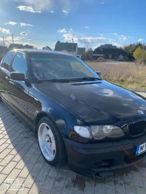 Black BMW 316 2003 in Moletai, with an engine capacity of 1.80 L and mileage of 213 thousand km for 1650 €, photo 6 on AUTOMOTO.COM.LV