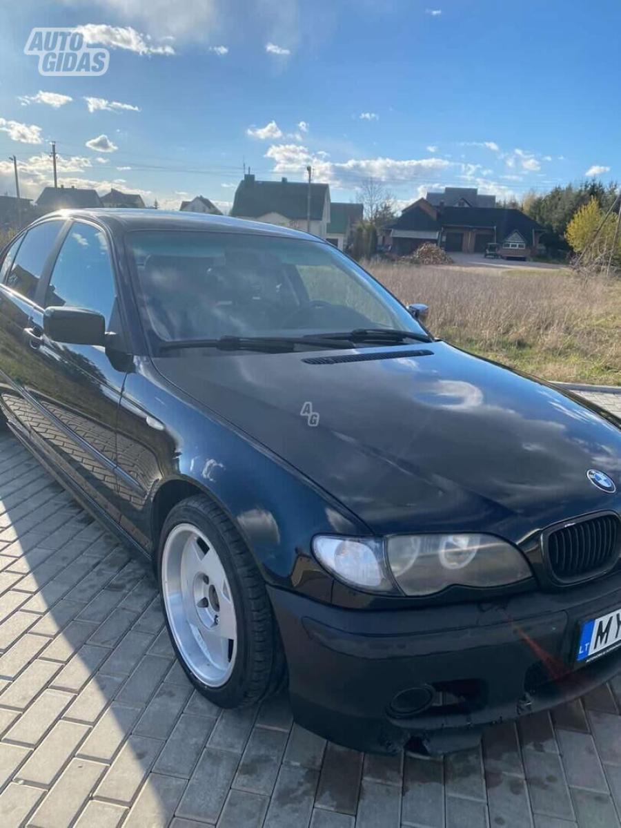 Black BMW 316 2003 in Moletai, with an engine capacity of 1.80 L and mileage of 213 thousand km for 1650 €, photo 11 on AUTOMOTO.COM.LV