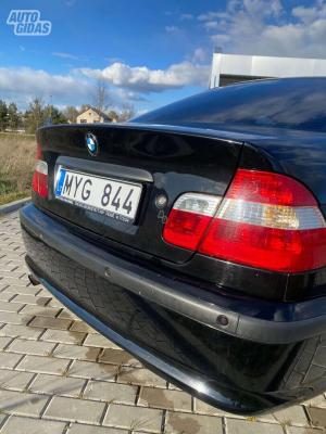 Black BMW 316 2003 in Moletai, with an engine capacity of 1.80 L and mileage of 213 thousand km for 1650 €, photo 14 on AUTOMOTO.COM.LV