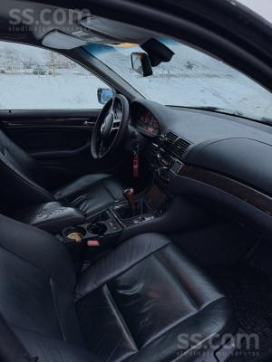 Black BMW 316 2005 in Riga, with an engine capacity of 1.80 L and mileage of 277 thousand km for 2600 €, photo 4 on AUTOMOTO.COM.LV