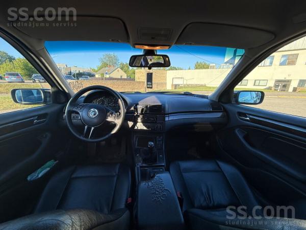 Black BMW 316 2005 in Riga, with an engine capacity of 1.80 L and mileage of 277 thousand km for 1700 €, photo 6 on AUTOMOTO.COM.LV