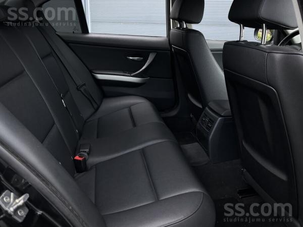 Black BMW 316 2010 in Riga, with an engine capacity of 2.00 L and mileage of 280 thousand km for 4750 €, photo 9 on AUTOMOTO.COM.LV