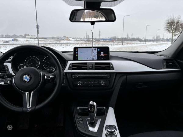 Black BMW 316 2012 in Kaunas, with an engine capacity of 2.00 L and mileage of 326 thousand km for 8900 €, photo 9 on AUTOMOTO.COM.LV