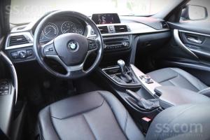 Black BMW 316 2012 in Riga, with an engine capacity of 2.00 L and mileage of 230 thousand km for 6995 €, photo 8 on AUTOMOTO.COM.LV