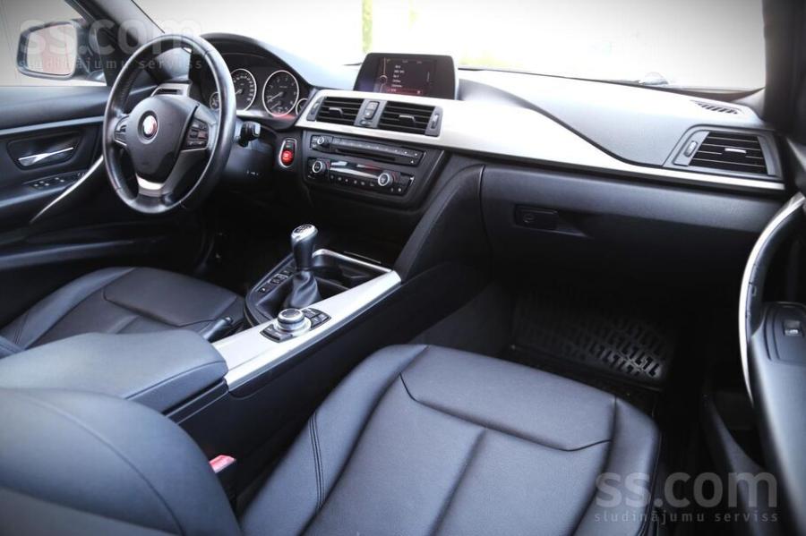 Black BMW 316 2012 in Riga, with an engine capacity of 2.00 L and mileage of 230 thousand km for 6995 €, photo 10 on AUTOMOTO.COM.LV