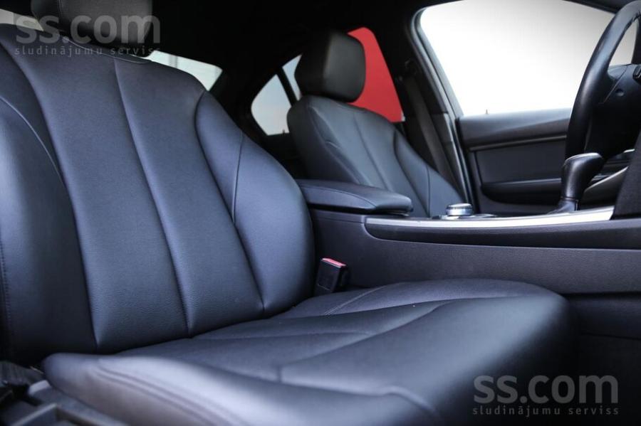 Black BMW 316 2012 in Riga, with an engine capacity of 2.00 L and mileage of 230 thousand km for 6995 €, photo 13 on AUTOMOTO.COM.LV