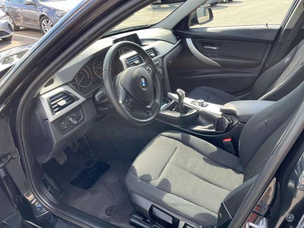 Black BMW 316 2013 in Siauliai, with an engine capacity of 2.00 L and mileage of 240 thousand km for 5900 €, photo 9 on AUTOMOTO.COM.LV