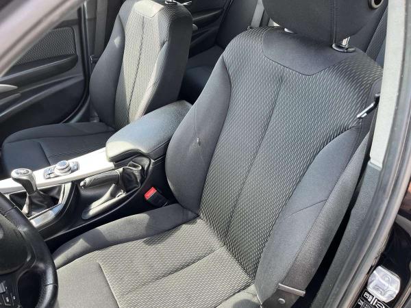 Black BMW 316 2013 in Siauliai, with an engine capacity of 2.00 L and mileage of 240 thousand km for 5900 €, photo 10 on AUTOMOTO.COM.LV