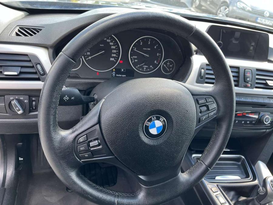 Black BMW 316 2013 in Siauliai, with an engine capacity of 2.00 L and mileage of 240 thousand km for 5900 €, photo 15 on AUTOMOTO.COM.LV