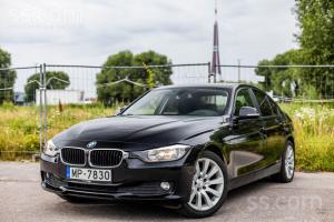 Black BMW 316 2013 in Riga, with an engine capacity of 2.00 L and mileage of 355 thousand km for 8590 €, photo  on AUTOMOTO.COM.LV