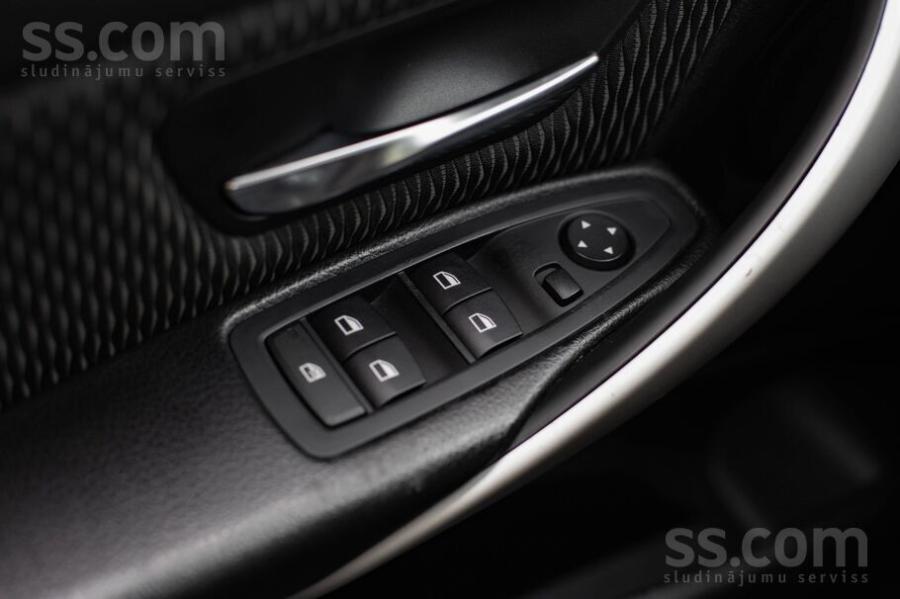 Black BMW 316 2013 in Riga, with an engine capacity of 2.00 L and mileage of 355 thousand km for 8590 €, photo 14 on AUTOMOTO.COM.LV