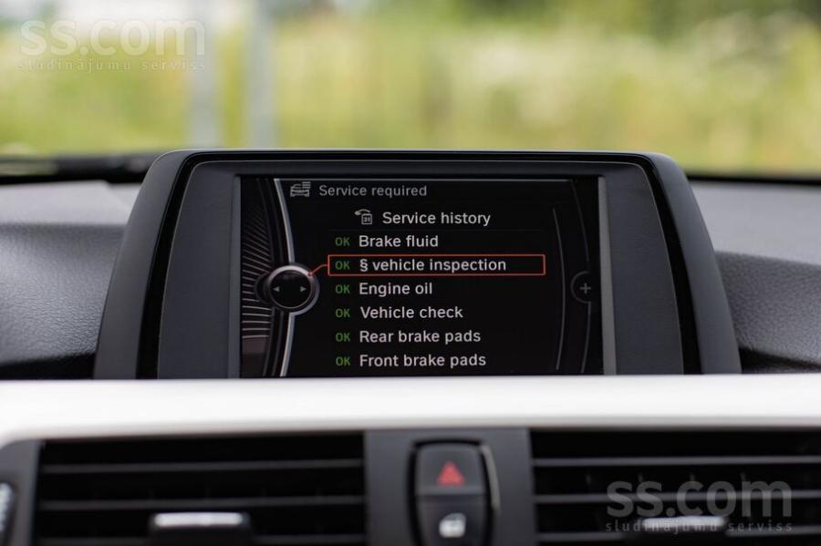 Black BMW 316 2013 in Riga, with an engine capacity of 2.00 L and mileage of 355 thousand km for 8590 €, photo 23 on AUTOMOTO.COM.LV