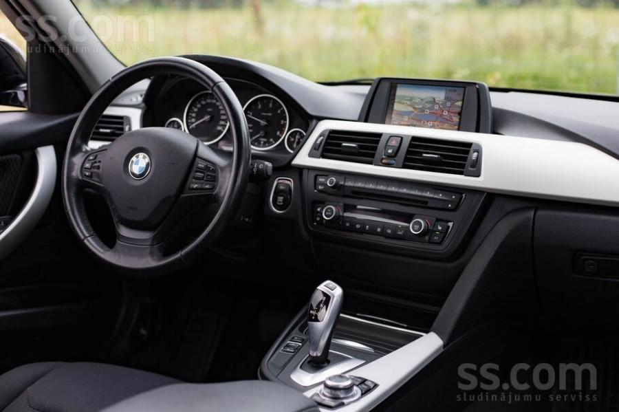 Black BMW 316 2013 in Riga, with an engine capacity of 2.00 L and mileage of 355 thousand km for 8590 €, photo 27 on AUTOMOTO.COM.LV