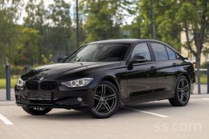 Black BMW 316 2014 in Riga, with an engine capacity of 1.60 L and mileage of 150 thousand km for 11900 €, photo 4 on AUTOMOTO.COM.LV