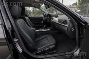 Black BMW 316 2014 in Riga, with an engine capacity of 1.60 L and mileage of 150 thousand km for 11900 €, photo 8 on AUTOMOTO.COM.LV