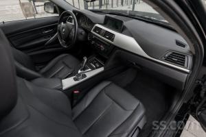 Black BMW 316 2014 in Riga, with an engine capacity of 1.60 L and mileage of 150 thousand km for 11900 €, photo 9 on AUTOMOTO.COM.LV