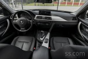 Black BMW 316 2014 in Riga, with an engine capacity of 1.60 L and mileage of 150 thousand km for 11900 €, photo 12 on AUTOMOTO.COM.LV