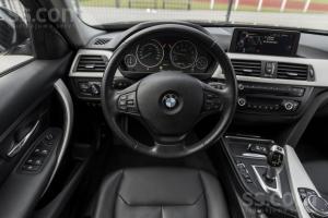 Black BMW 316 2014 in Riga, with an engine capacity of 1.60 L and mileage of 150 thousand km for 11900 €, photo 17 on AUTOMOTO.COM.LV