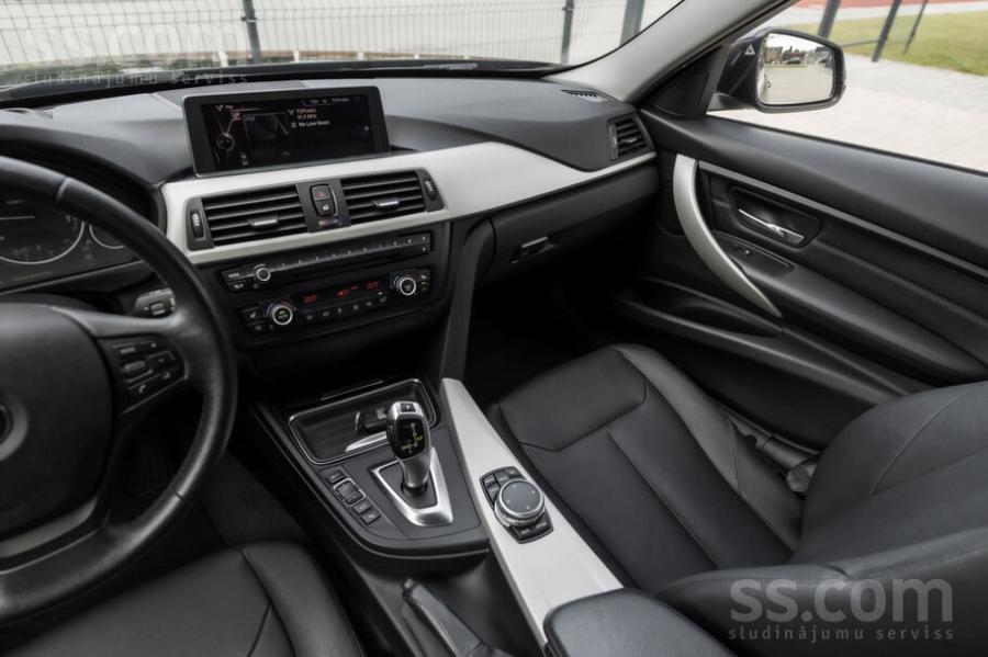 Black BMW 316 2014 in Riga, with an engine capacity of 1.60 L and mileage of 150 thousand km for 11900 €, photo 18 on AUTOMOTO.COM.LV
