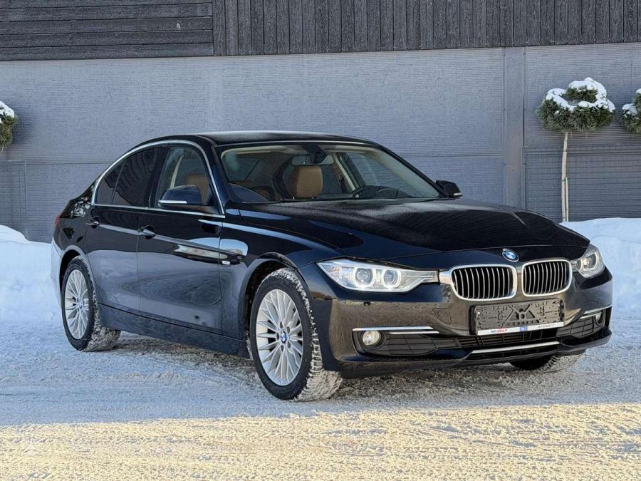 Black BMW 316 2015 in Siauliai, with an engine capacity of 2.00 L and mileage of 214 thousand km for 10550 €, photo 1 on AUTOMOTO.COM.LV