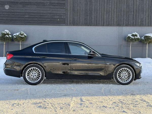 Black BMW 316 2015 in Siauliai, with an engine capacity of 2.00 L and mileage of 214 thousand km for 10550 €, photo 8 on AUTOMOTO.COM.LV