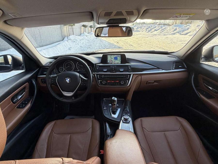 Black BMW 316 2015 in Siauliai, with an engine capacity of 2.00 L and mileage of 214 thousand km for 10550 €, photo 15 on AUTOMOTO.COM.LV